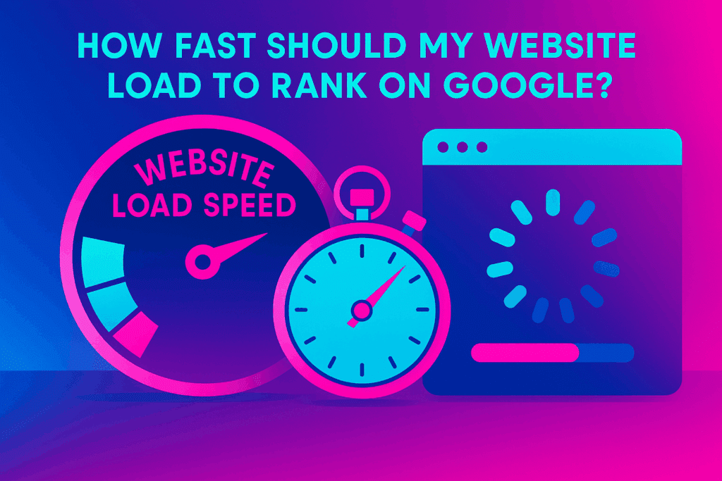 How Fast Should My Website Load to Rank on Google? | QuickWebX